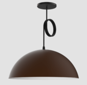 COLGANTE BELL NEGRO/BLANCO – SPOTSLINE – Silcris